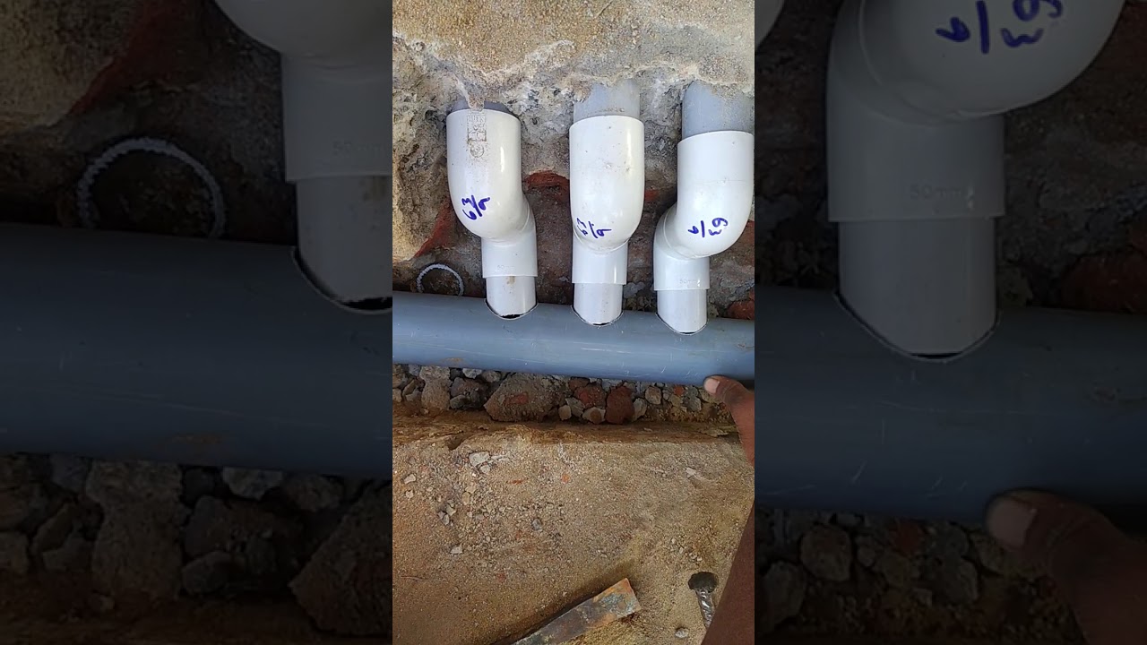 AC pipelines three pipes one joint - YouTube