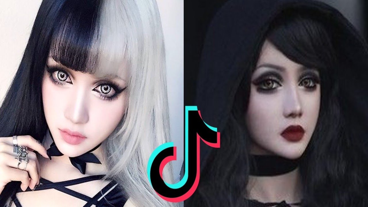 Goth Girls TikTok Compilation - YouTube
