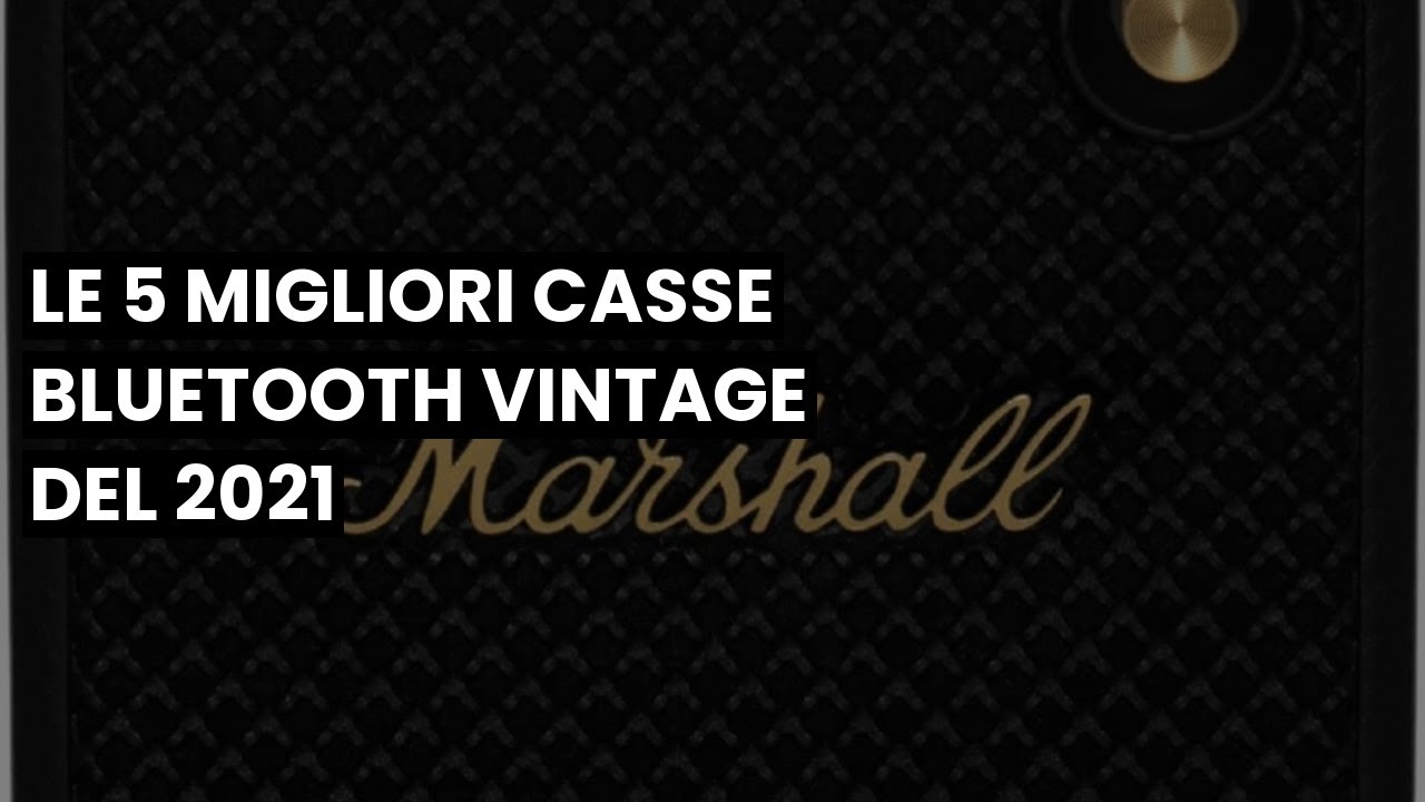 【CASSA BLUETOOTH VINTAGE】Le 5 migliori casse Bluetooth vintage del 2021 ...
