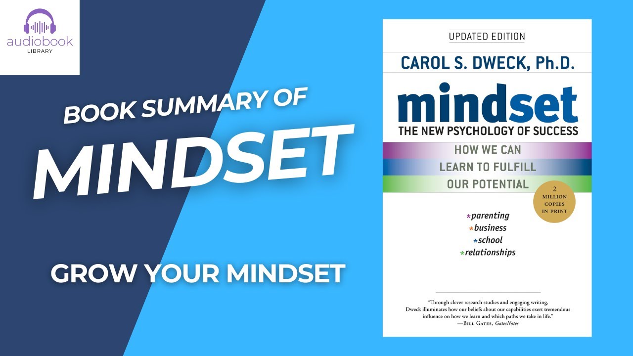 Mindset by Dr. Carol Dweck | Audiobook | Book Summary | Book buying ...