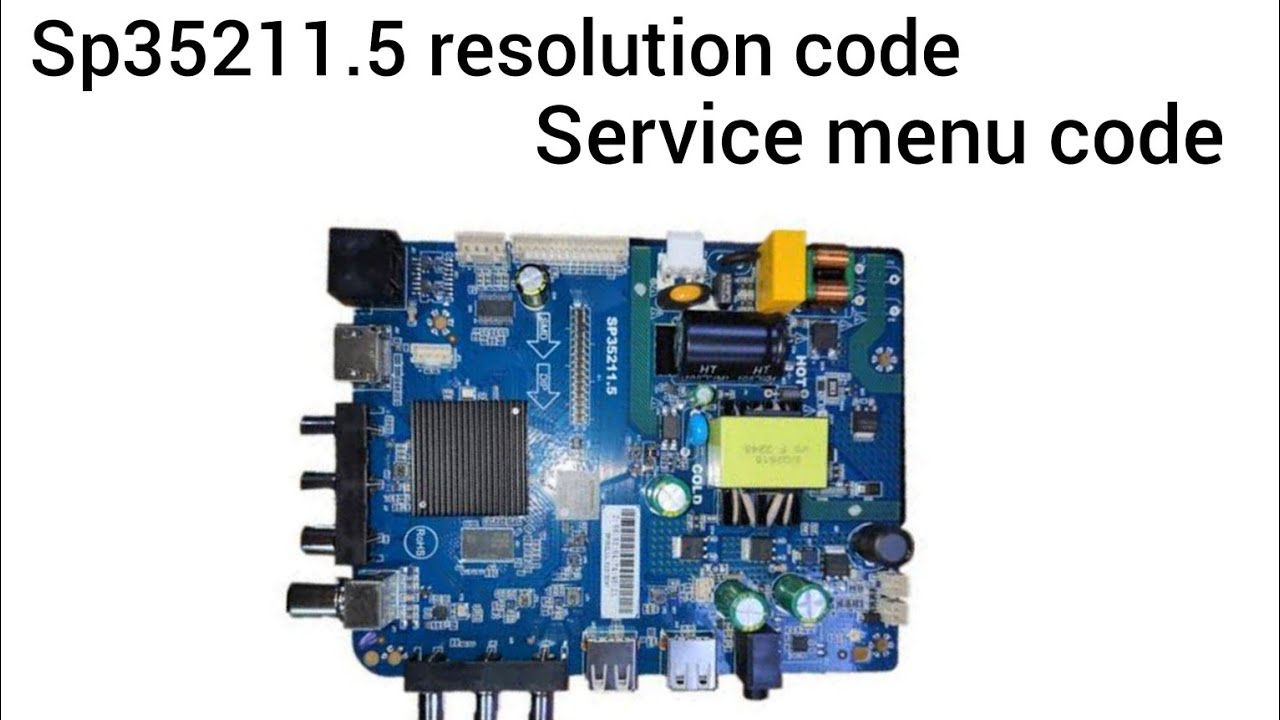 sp35211.5 resolution code - YouTube