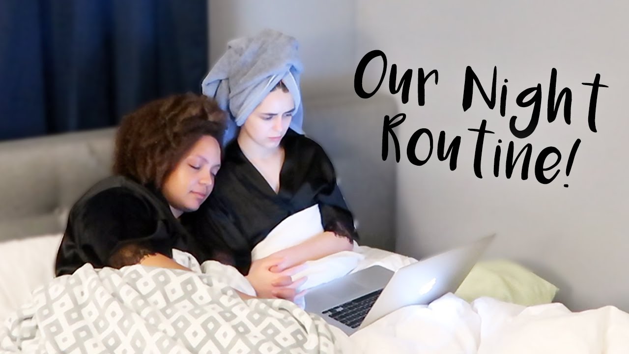 OUR NIGHTTIME ROUTINE! - Couple Edition - YouTube