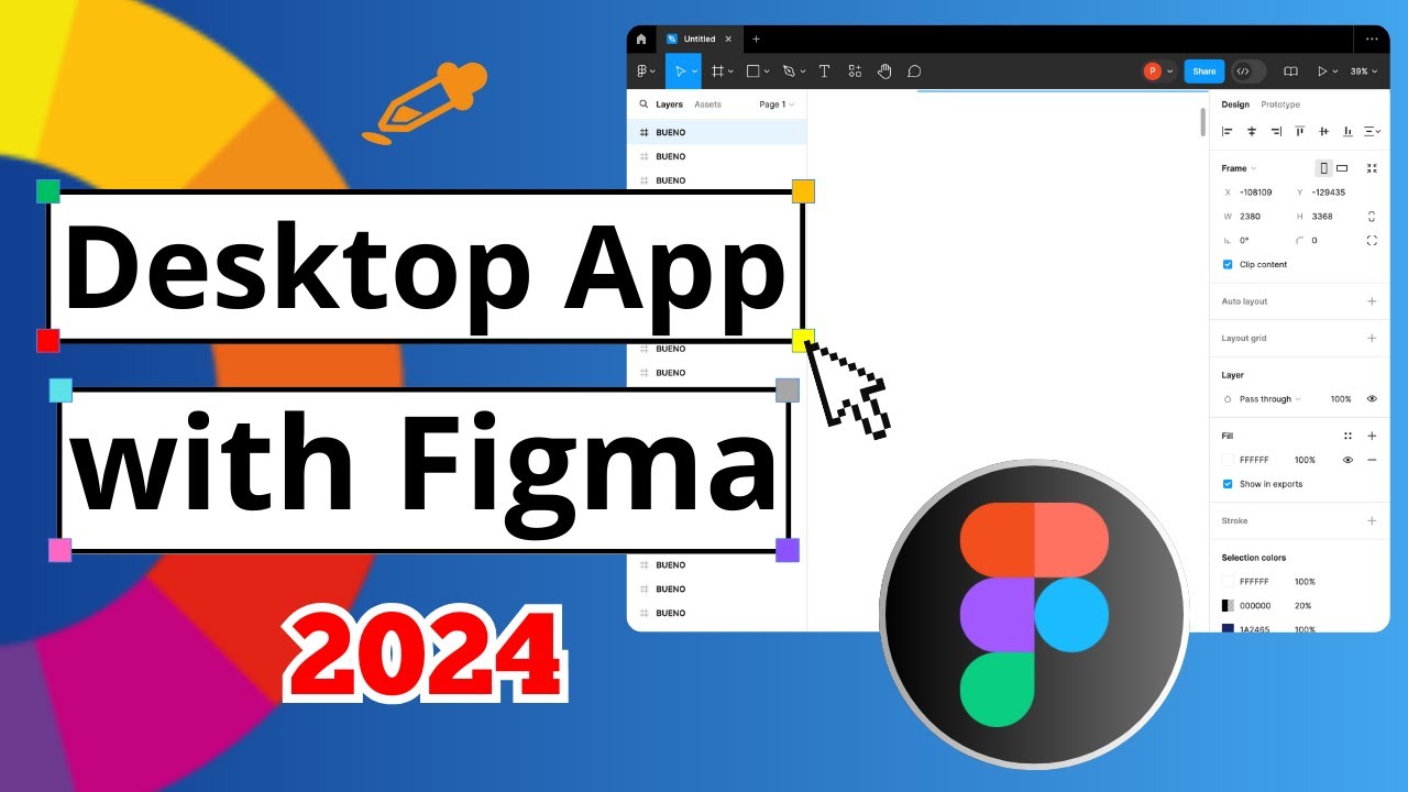 How to use FIGMA to design a Desktop App - YouTube