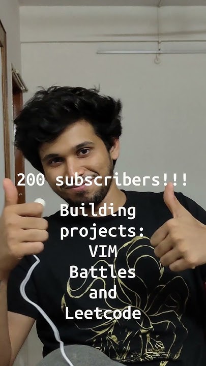 200 Subs 🎉 Vim Battlespart 6leetcode Coding Journey Episode 22 Coding Codingjourney 