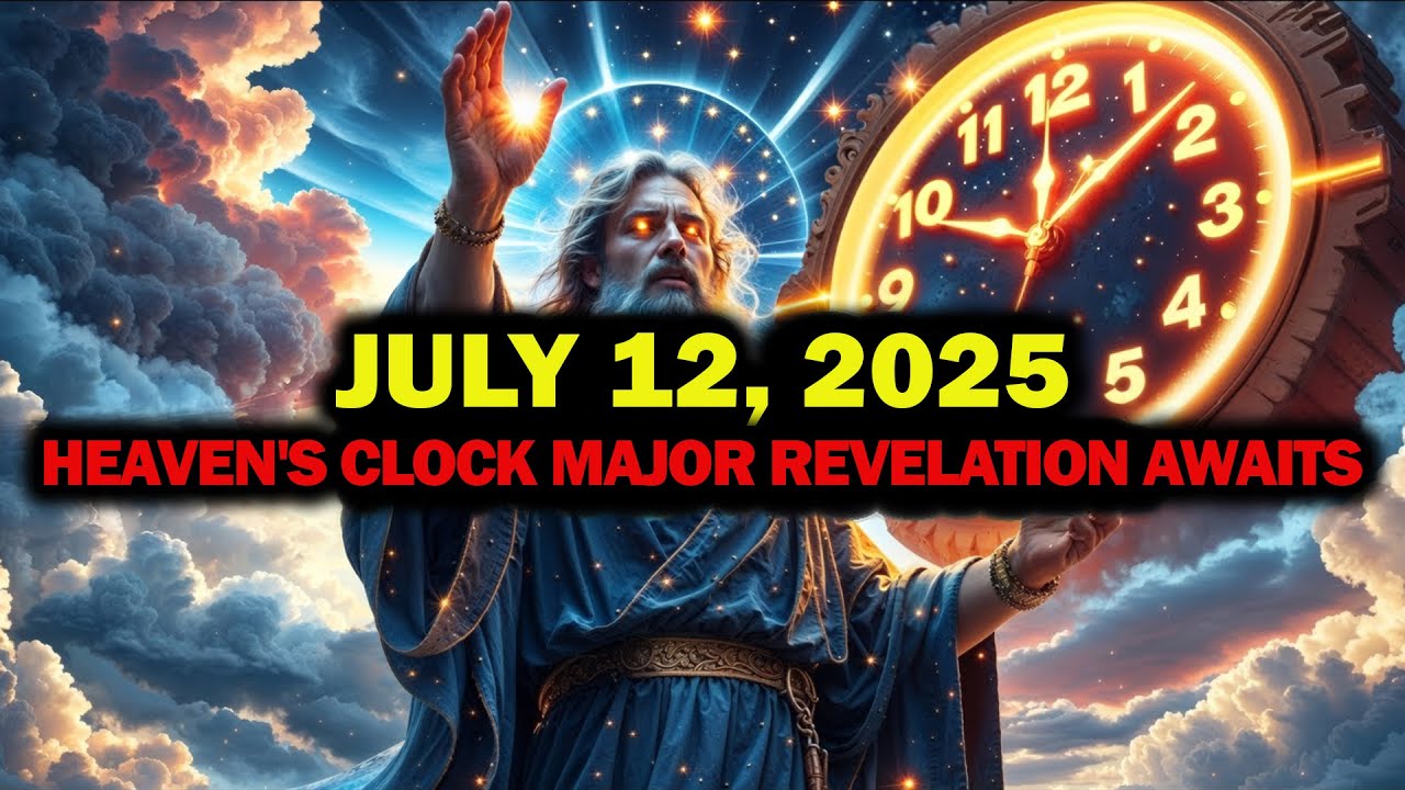 Chosen Ones, July 12, 2025 Heaven’s Clock Is Ticking — A Major ...
