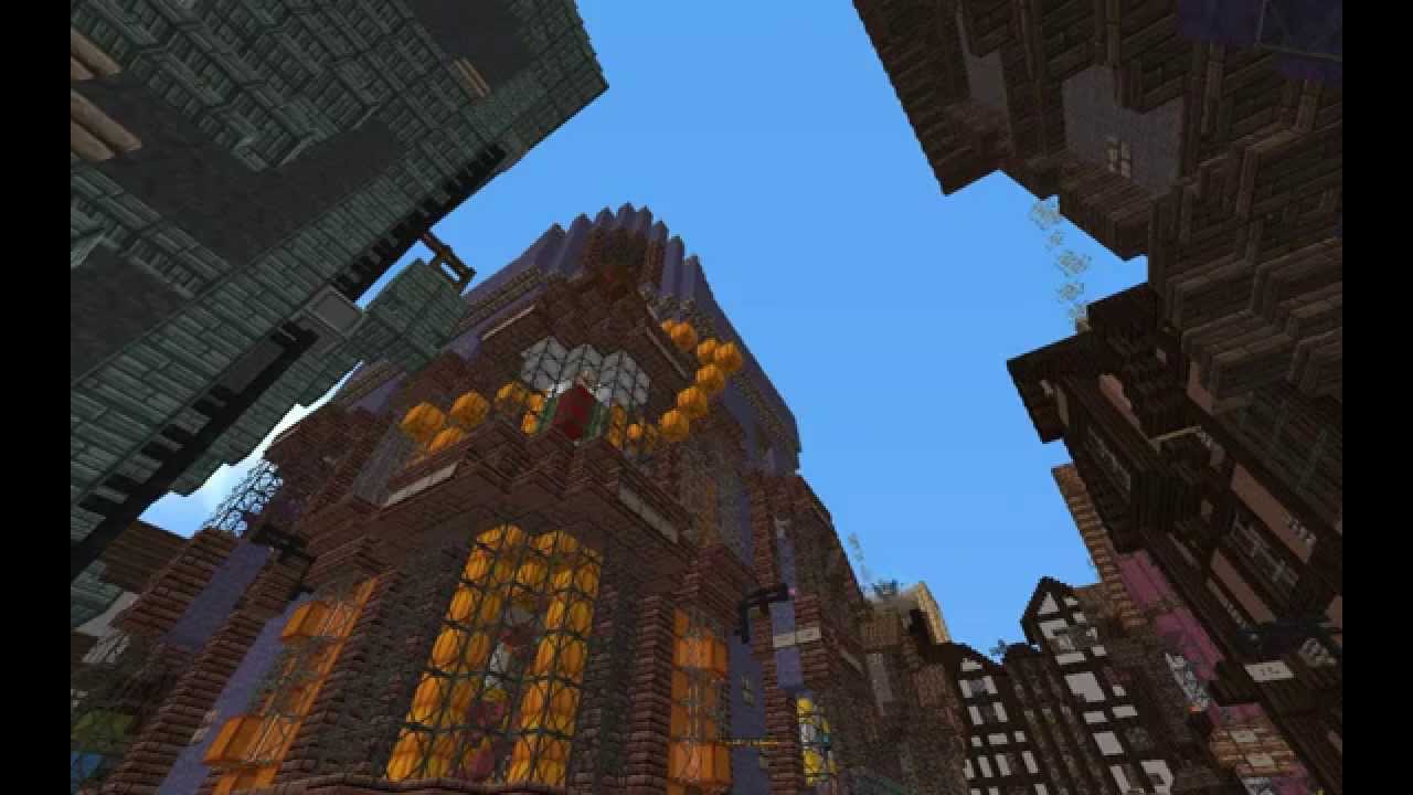 Potterworld Minecraft: Weasleys' Wizard Wheezes - YouTube