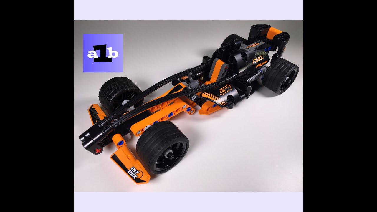 LEGO TECHNIC 42026 Black Champion Racer Time Lapse Build - YouTube
