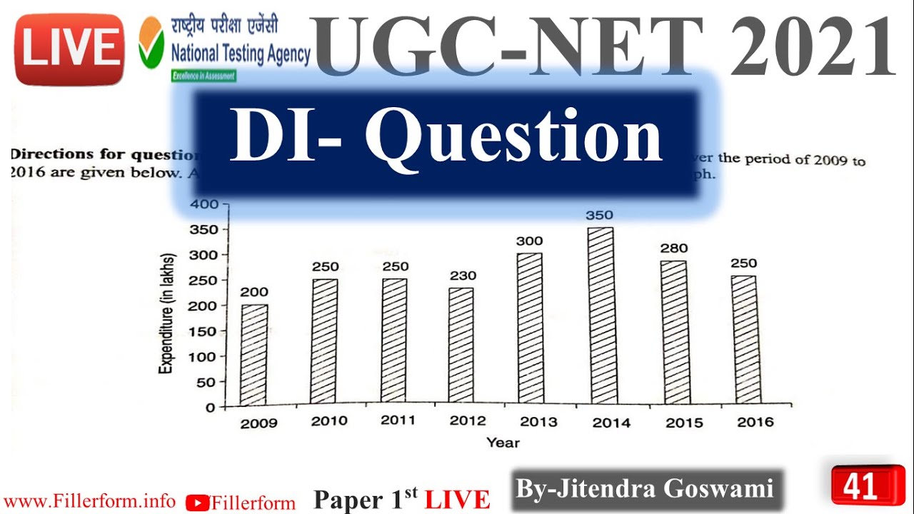 11:00 AM #41 Data Interpretation By Jitendra Goswami| Data ...