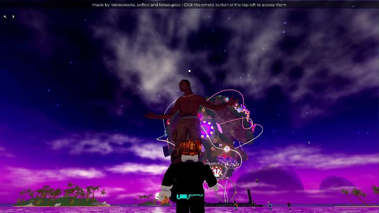 Travis scott astronomical in Roblox - YouTube