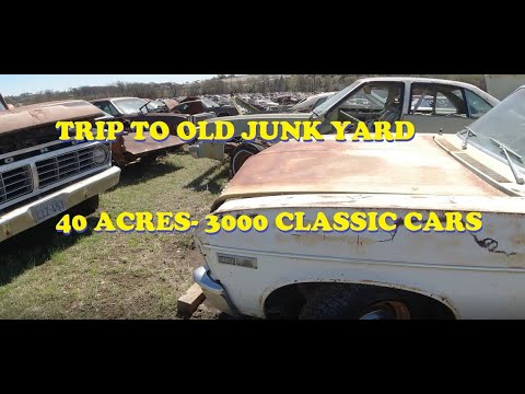 Tour of Rebuildable Classic Cars at CTC Auto Ranch - 3000 Vehicles on ...