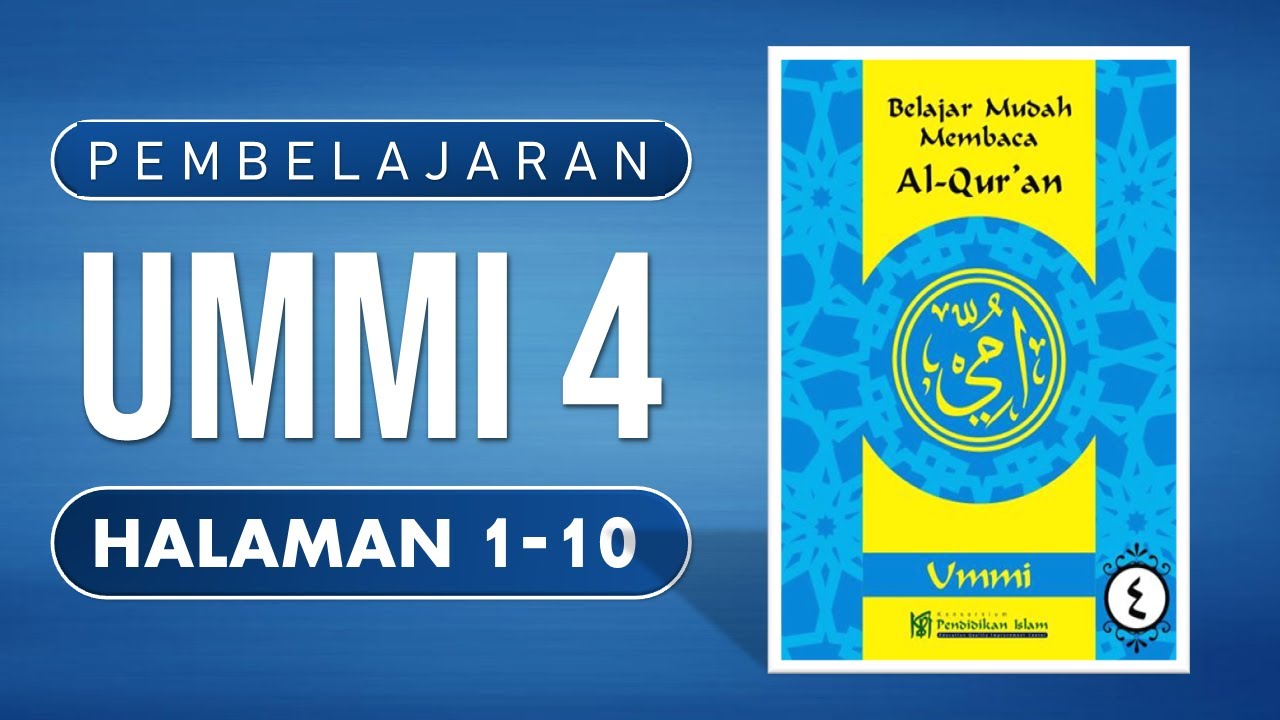 UMMI JILID 4 HALAMAN 1-10 - YouTube
