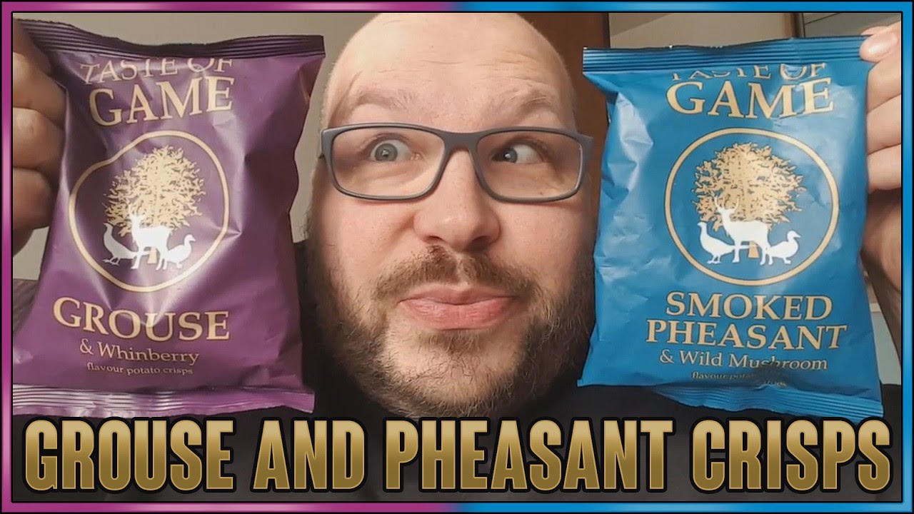 Taste Of Game Pheasant & Grouse Potato Crisps Review - YouTube