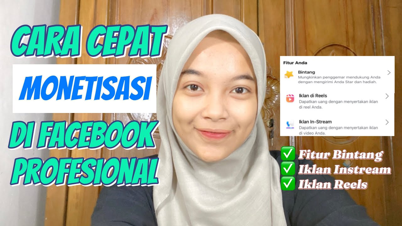 Cara Cepat Monetisasi di Facebook Pro | Iklan Instream dan Iklan Reels ...
