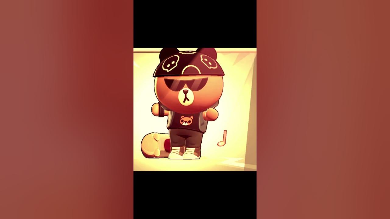 Brawl Stars ⭐️🌟⭐️ New Skin Rocket Brown Animation Brawlstars Youtube
