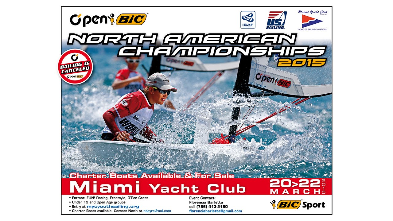 2015 O'Pen BIC North American Championships - YouTube