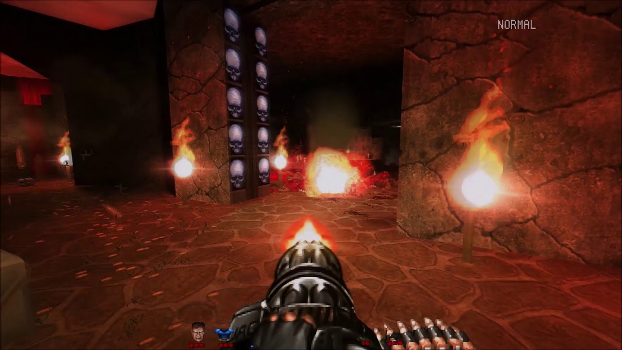 Doom 2 Remastered with Brutal Doom & Reshade #17 - YouTube