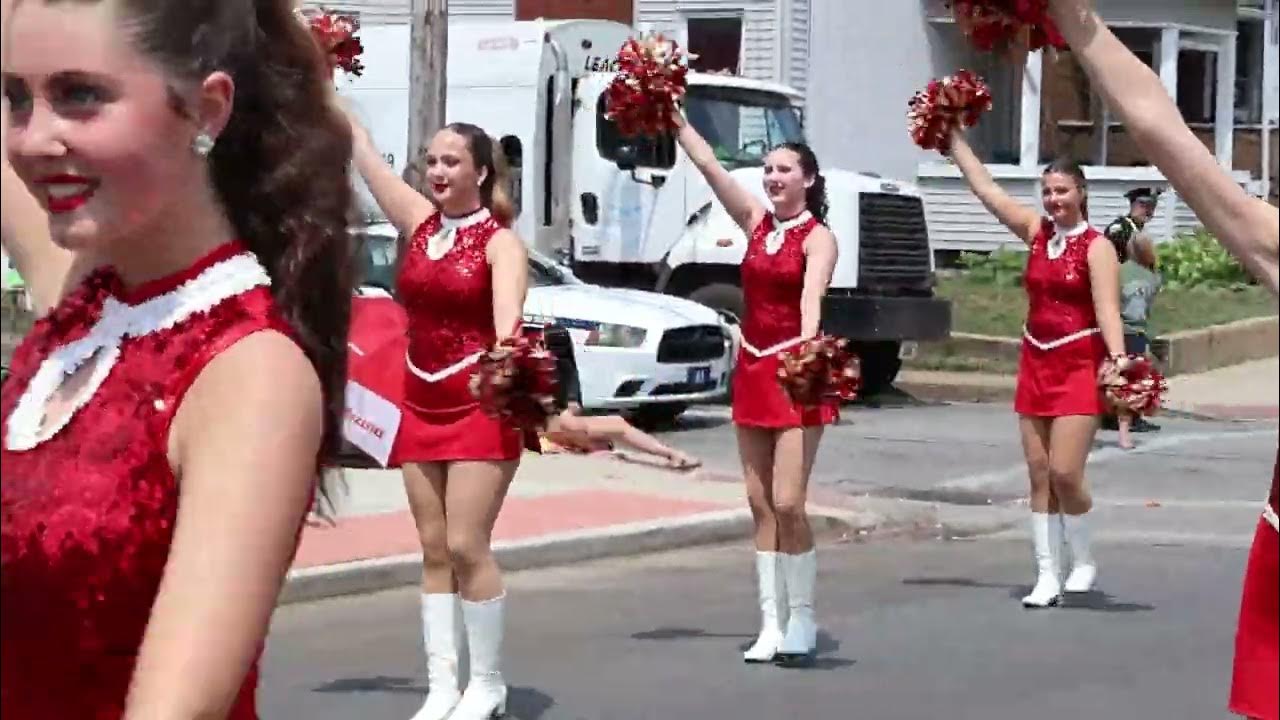 PHS Red Wings & Marching Band (8-17-2024) Parkersburg Homecoming Parade ...