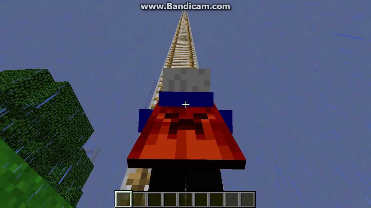 Minecraft Stunts: Highest SkyDive. - YouTube