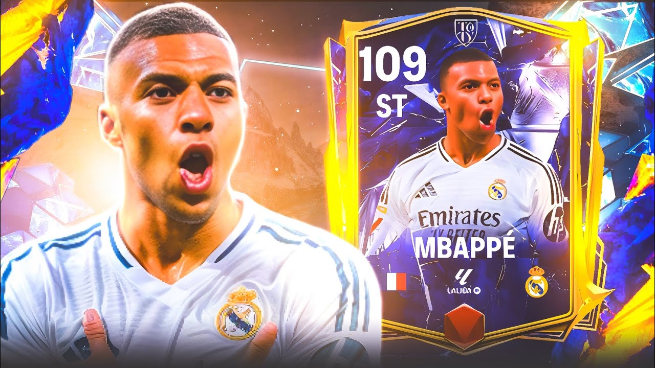 MBAPPE 😱 REVIEW FC MOBILE || TEAM OF THE YEAR MBAPPE || FC MOBILE 25 ...