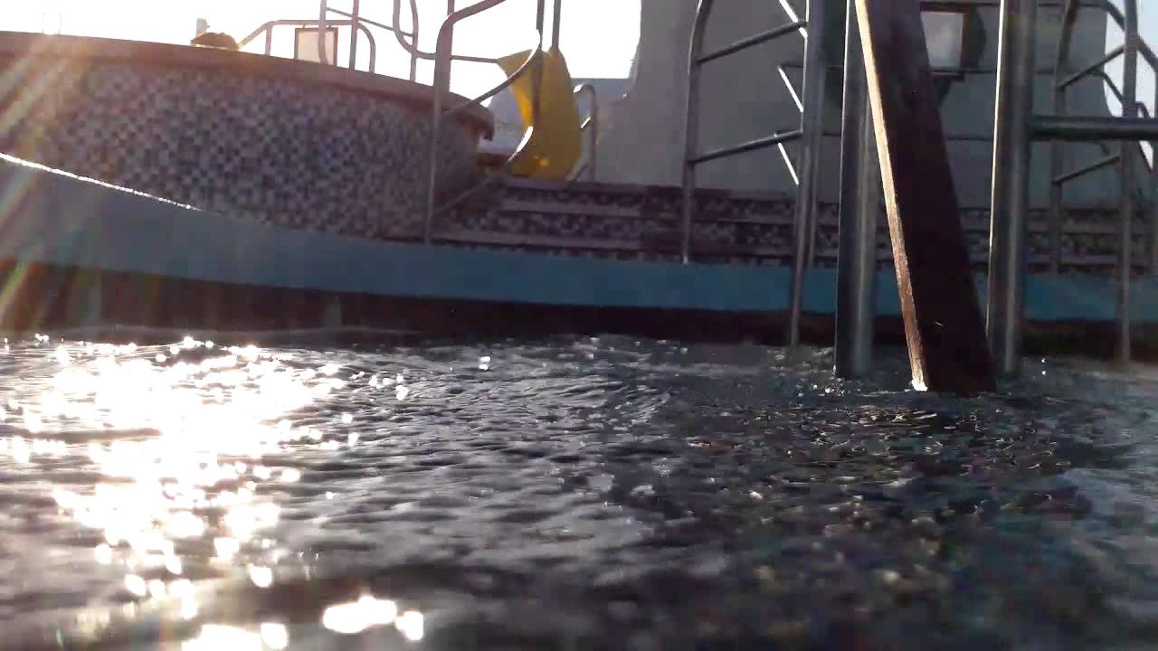 Swimming pool onboard the MS Balmoral Titanic Memorial Cruise part 3 ...