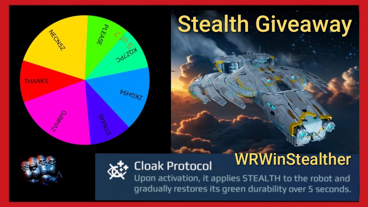 War Robots 🎁 Giveaway Mothership Stealther, Gameplay - YouTube