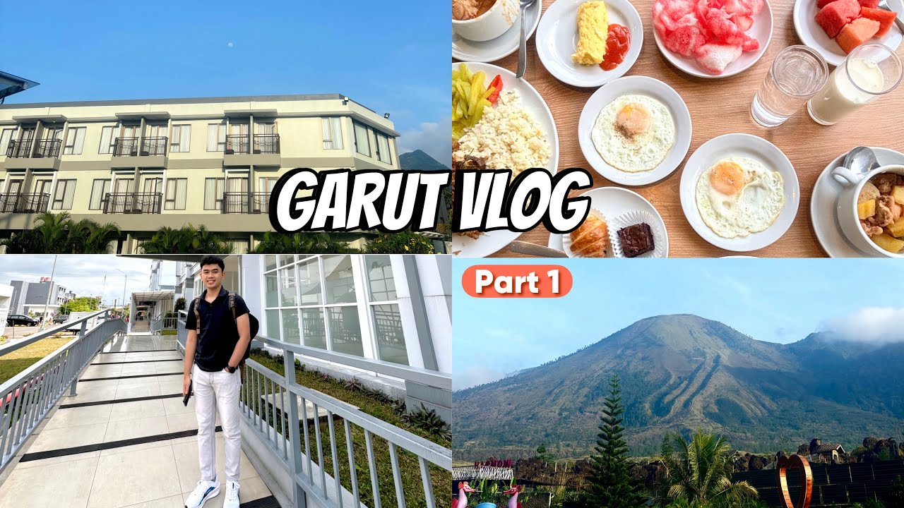 VLOG 1 | GARUT TRIP | Kereta Api Papandayan, Hotel Harmoni Garut ...