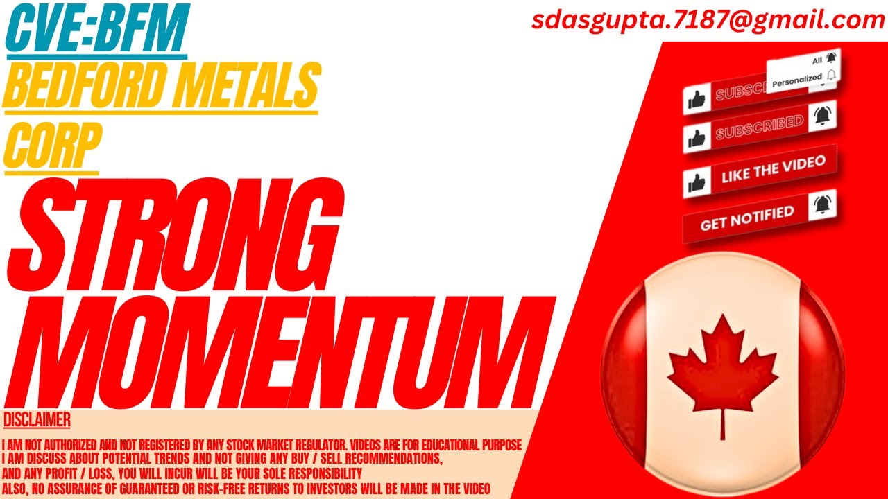 STRONG MOMENTUM : BFM STOCK ANALYSIS | BEDFORD METALS STOCK - YouTube