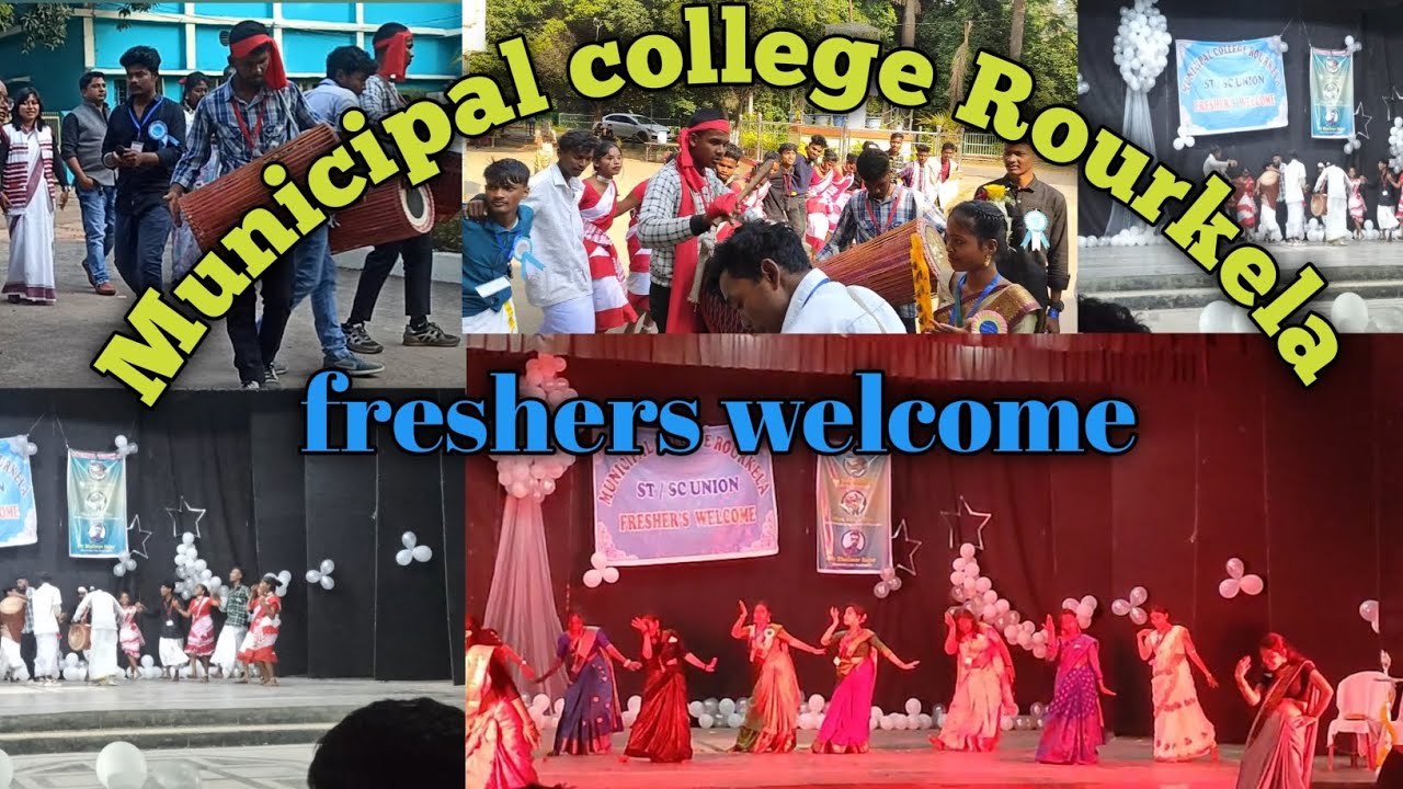 Municipal College Rourkela Freshers welcome 2022 || Municipal college # ...