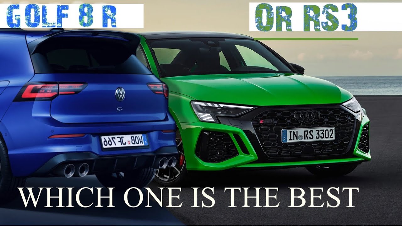 Audi RS3 vs Golf 8 R which is the best? #rs3 #golf - YouTube