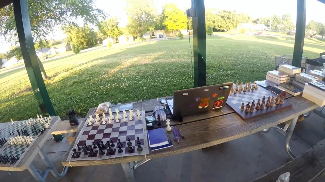 Chess @ the park Beginner chess sets and a special chess set - YouTube