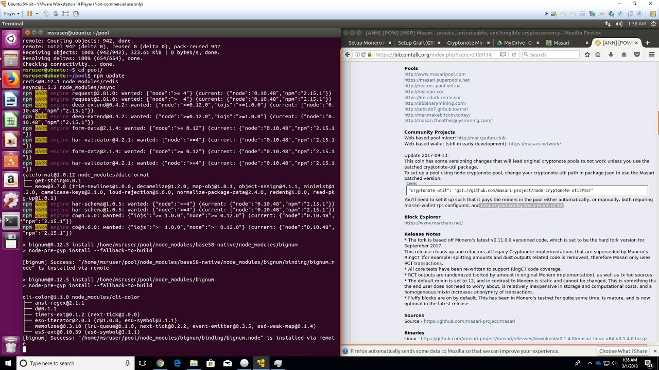Create Your Own CryptoNight Pool using Node-Cryptonode-Pool Guide [2 of ...