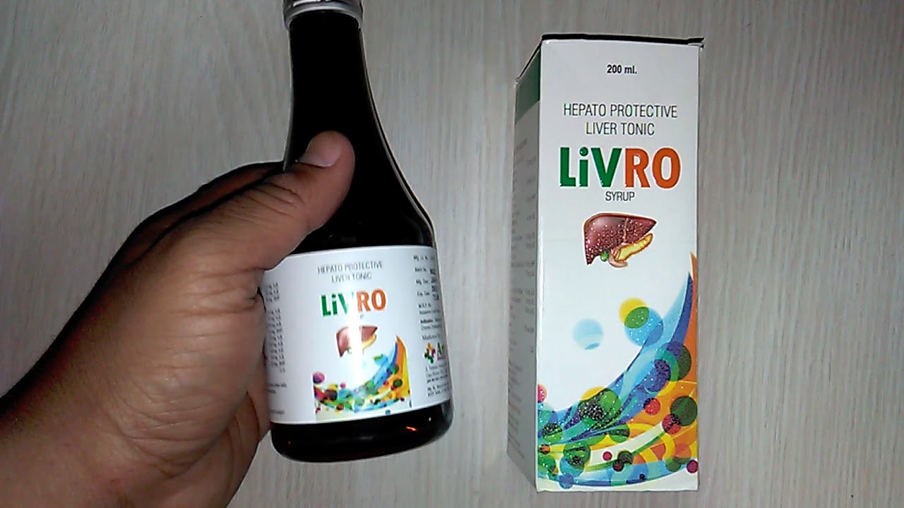 LiVRO Syrup Hepato Protective Liver Tonic detail review - YouTube