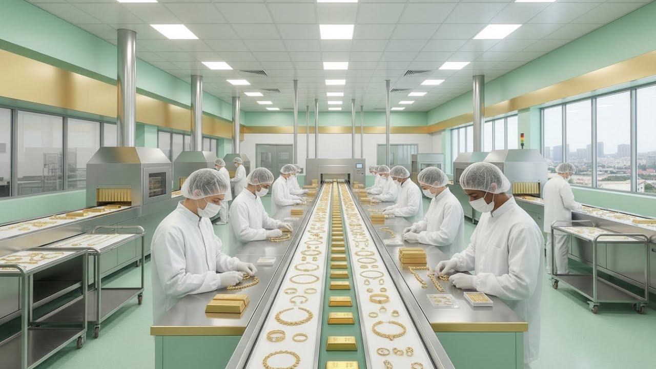 Ameri Process Inside the Gold Plating Factory – (Full Process) How ...