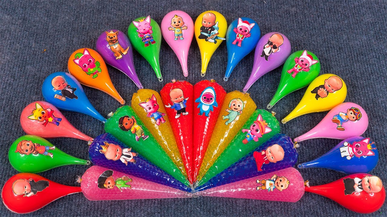 Pinkfong Slime & Clay Playtime! Jeni, Hogi, and Bebefinn’s Colorful ...