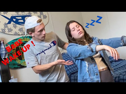 Sleep Walking PRANK On My Boyfriend! *Cute Reaction* - YouTube