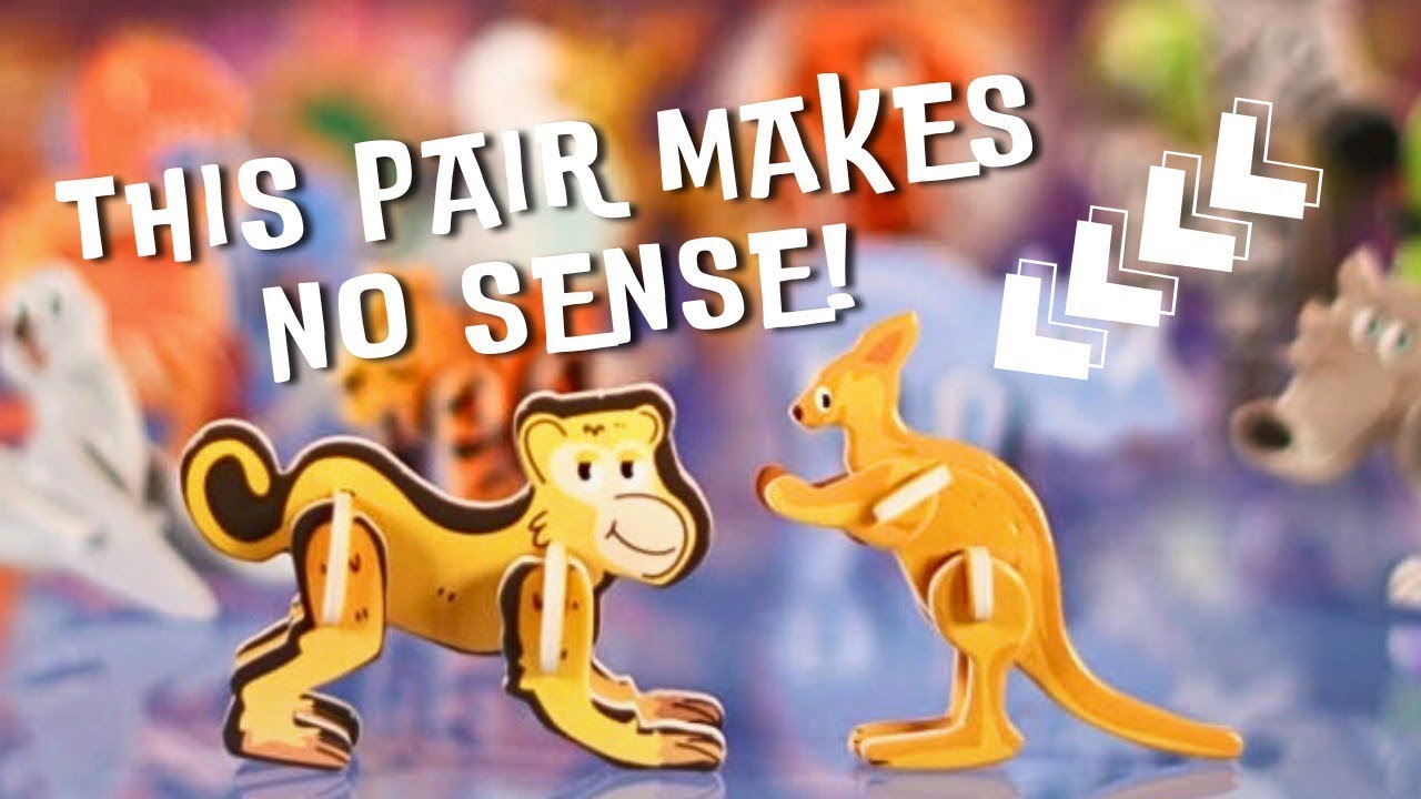 Monkey vs. Kangaroo?! 3D Puzzle Build That Surprised Us - YouTube
