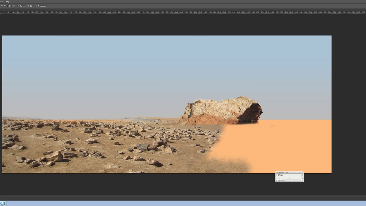How to Create a Photoshop Landscape - YouTube