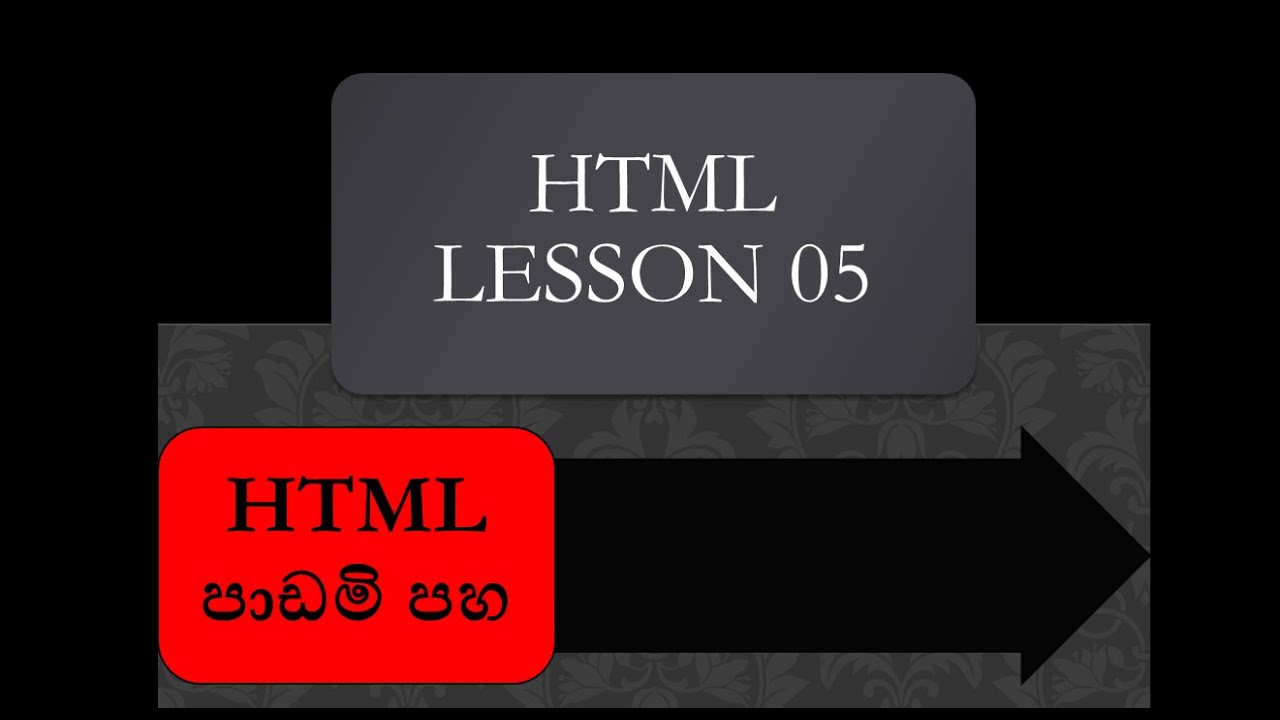 Html Lesson 05 - Software Engineer - YouTube