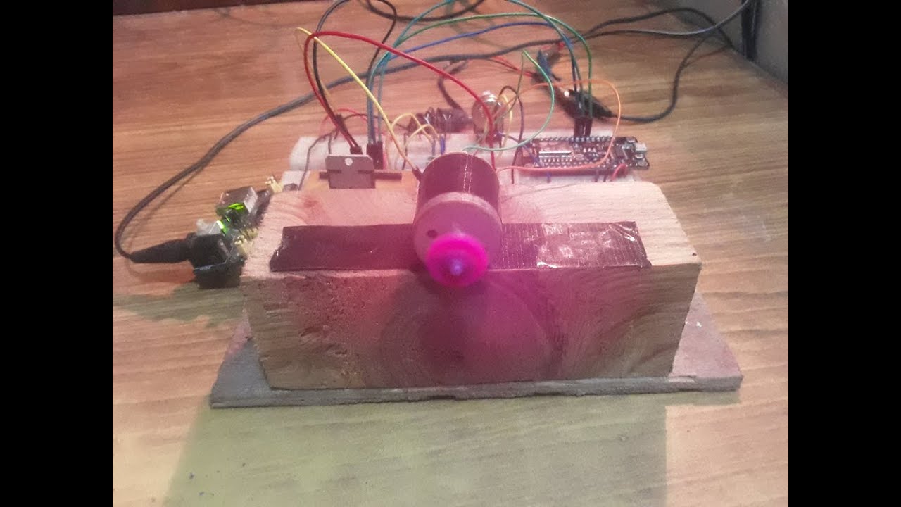 NodeMCU PWM: Control DC motor speed with potentiometer - YouTube
