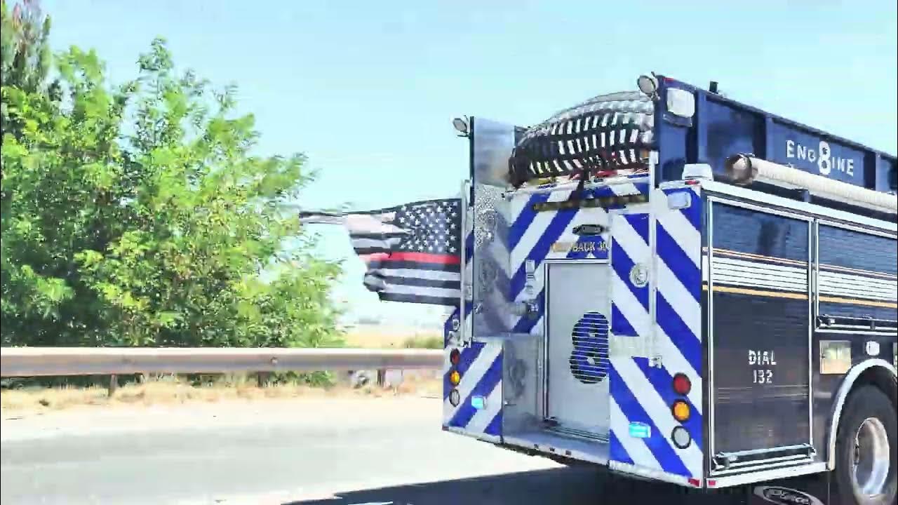 B8 CB Rancagua en tránsito a Alarma Forestal. - YouTube