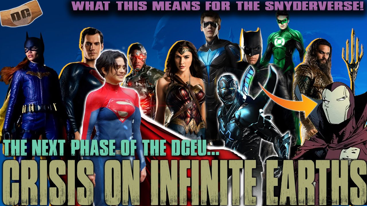Dc Crisis On Infinite Earths Is Happening Snyderverse Is Canon And