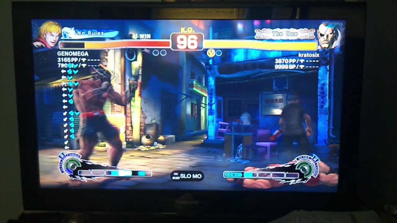 SSF4 AE Endless GENOMEGA (Ken) vs kratosix (Sagat) - YouTube