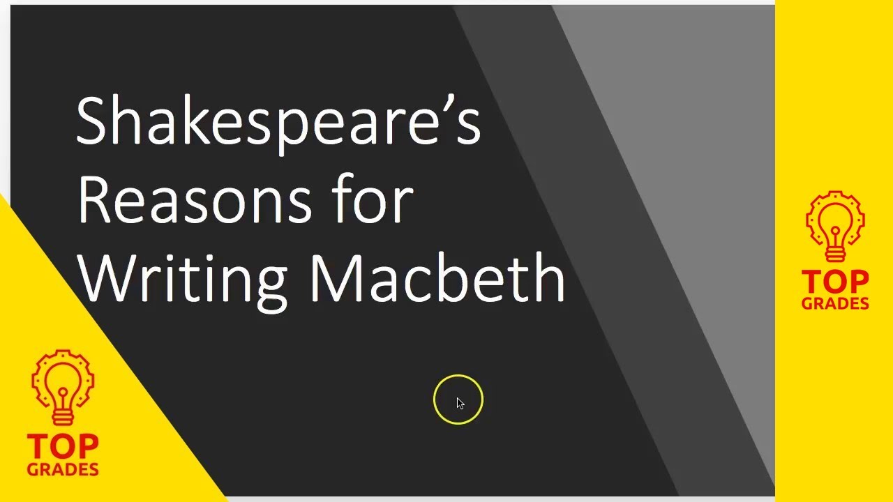 Shakespeare's Reason for Writing Macbeth: King James, Witchcraft and ...
