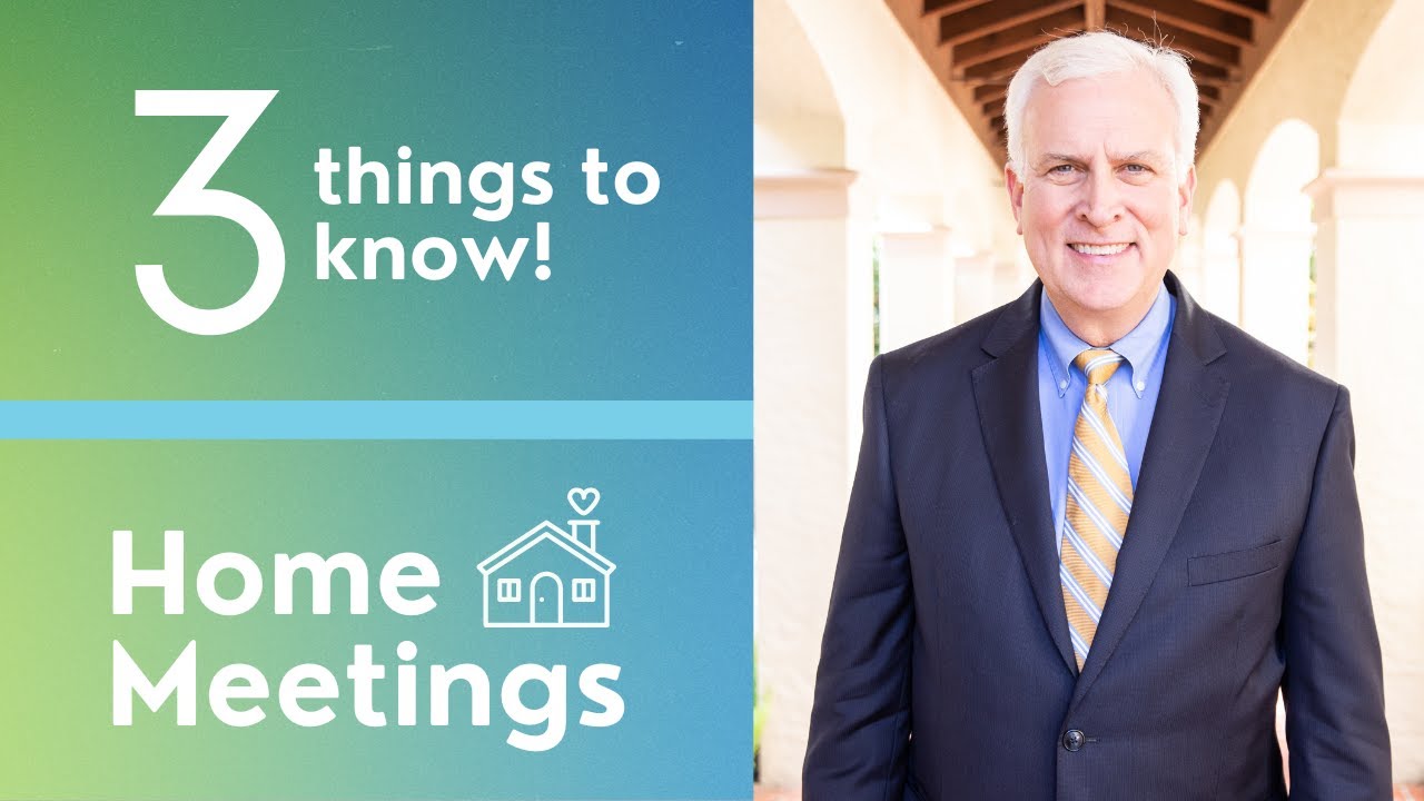 3 Things to Know About Our Home Meetings! - YouTube