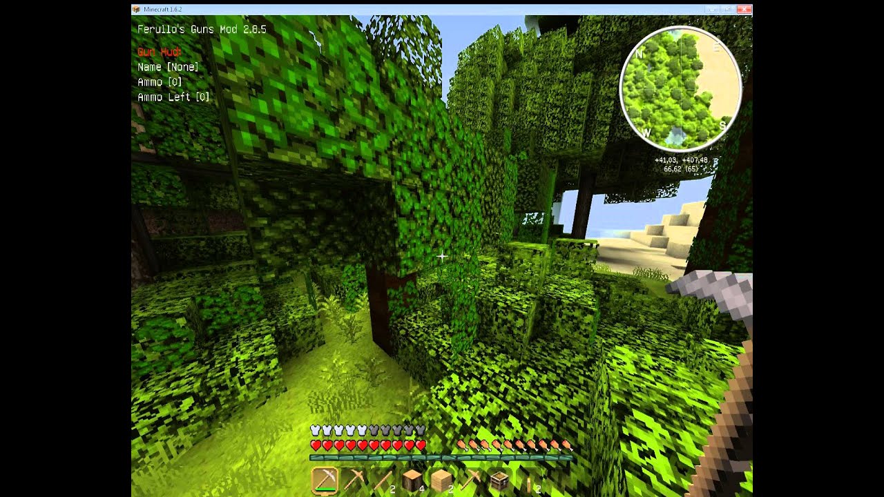 Обзор модовово Minecraft UID Craft 1.6.2 - YouTube