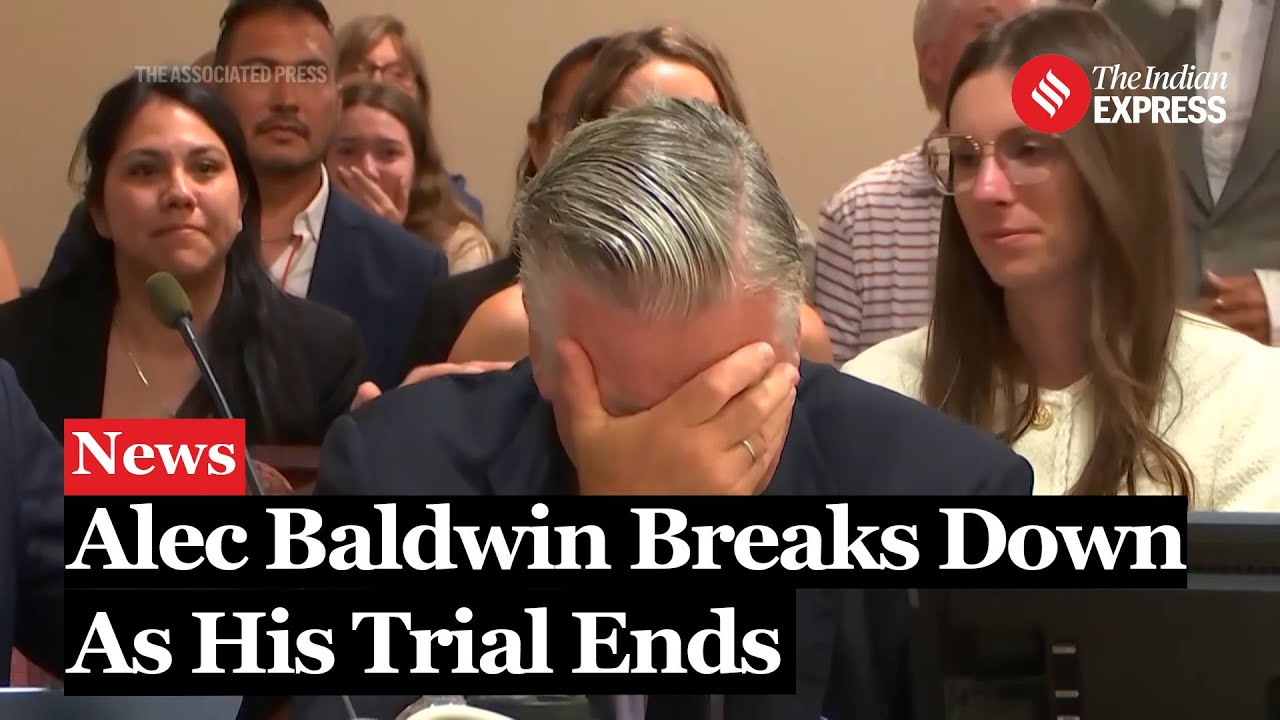 Alec Baldwin Breaks Down as Manslaughter Case Dismissed | Alec Baldwin ...