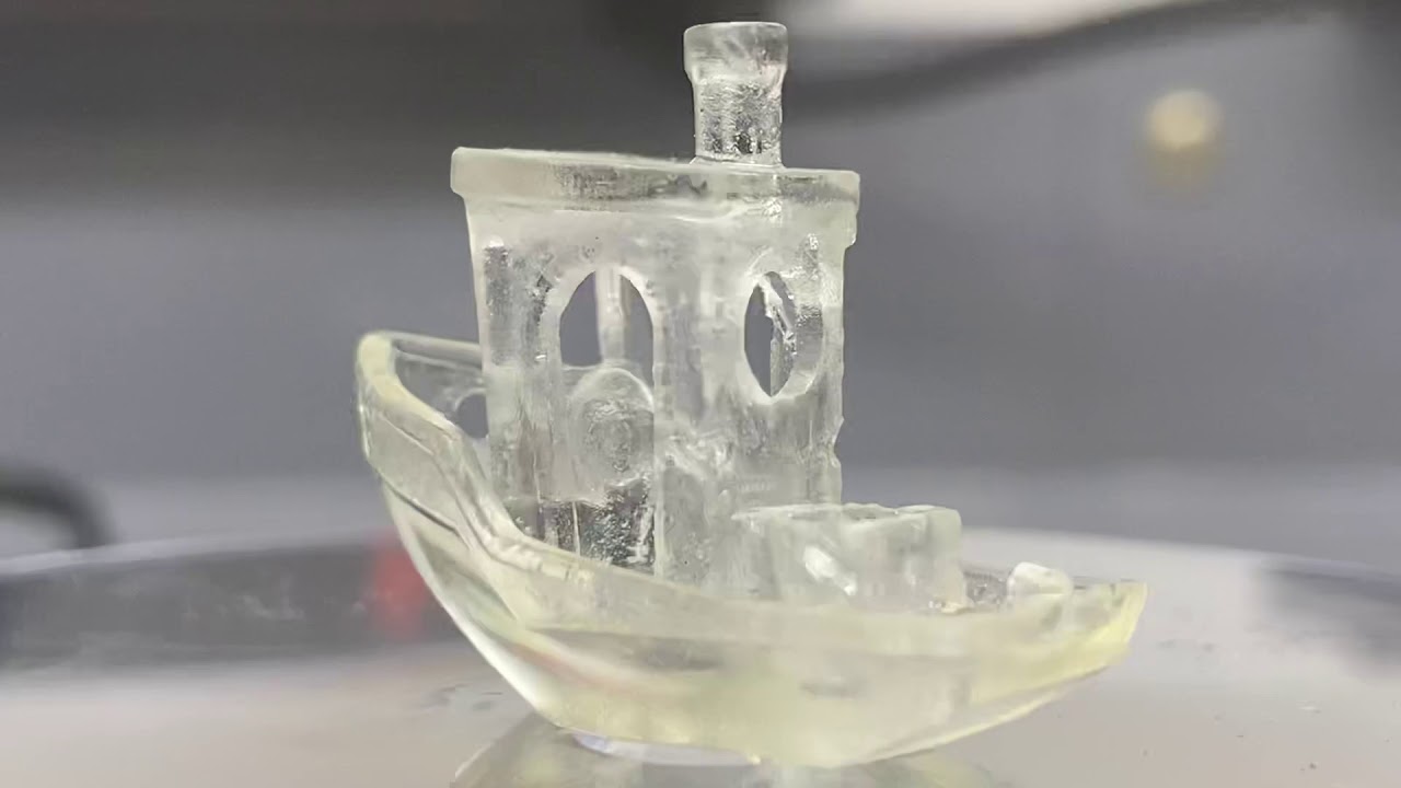 SLA tiny benchy - YouTube