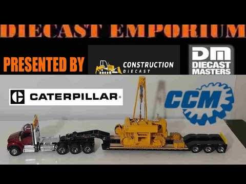 Classic Construction Models (CCM) Caterpillar 583K Pipelayer - YouTube