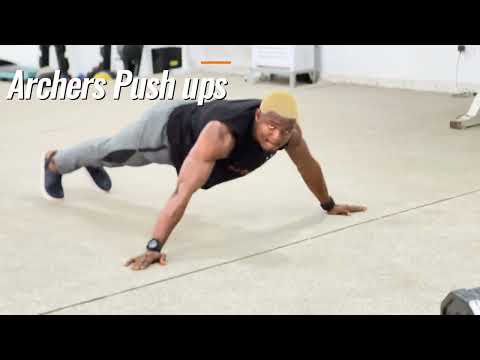 Archer Push Ups || Upper body Workout || No Equipment - YouTube