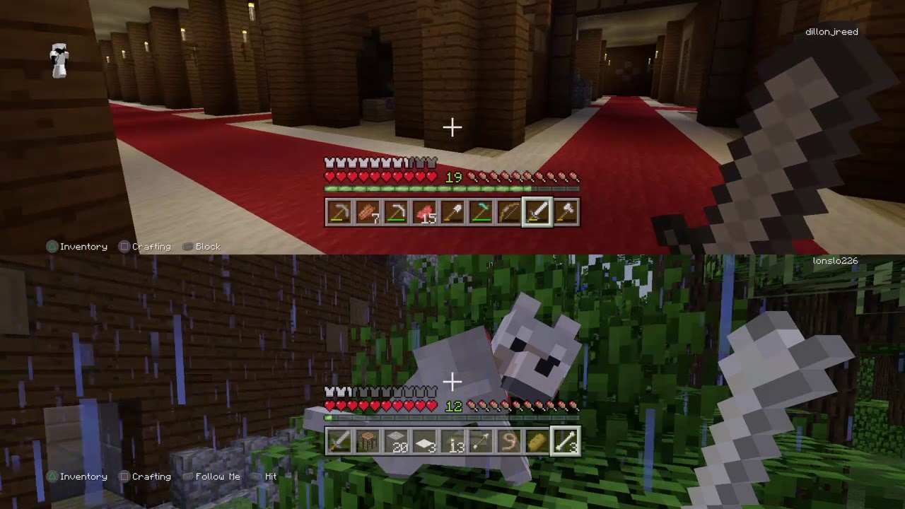 Minecraft: PlayStation®4 rooms - YouTube
